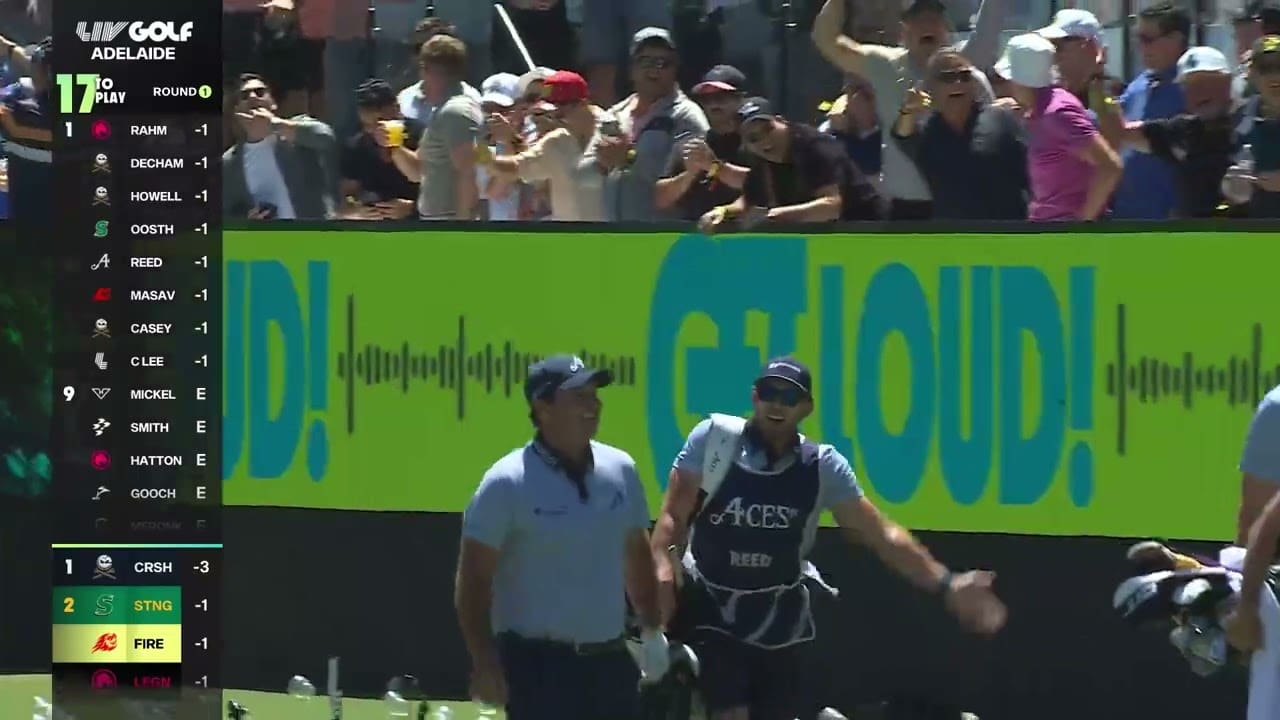 Patrick Reed’s Hole-in-One Sends LIV Adelaide Crowd Into Celebration ...